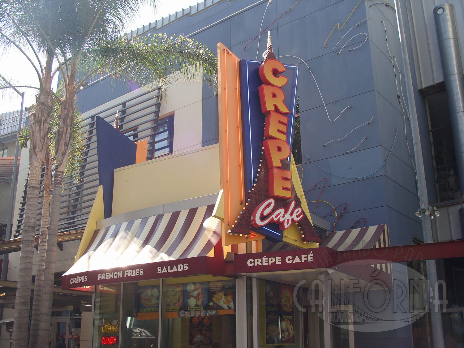 The Crepe Cafe - Viajando para California