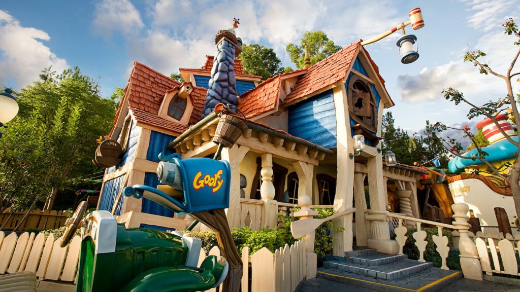 Goofy's Playhouse - Viajando para California