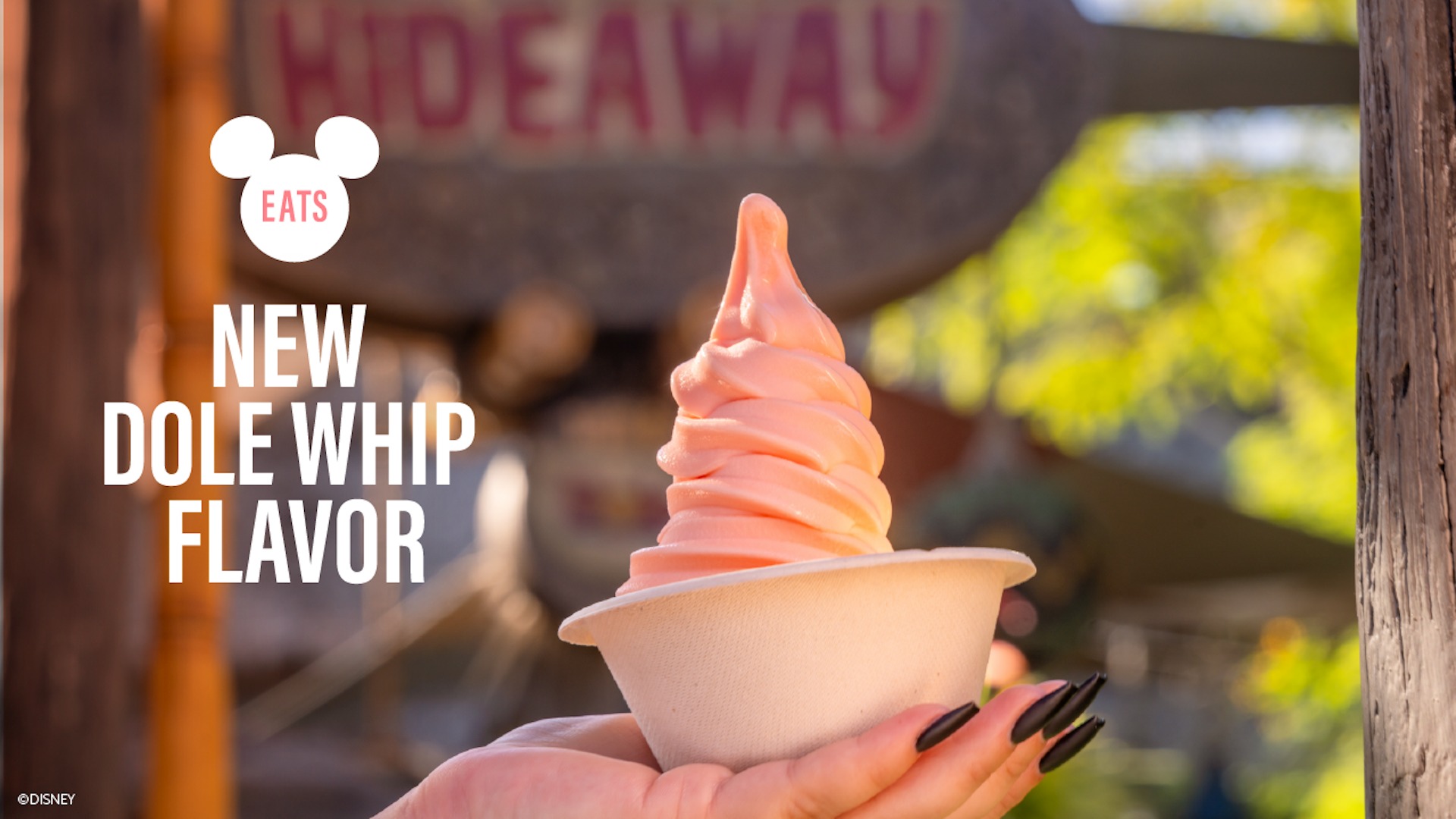 Experimente o Novo Sabor DOLE Whip de Pêssego no Disneyland Resort ...